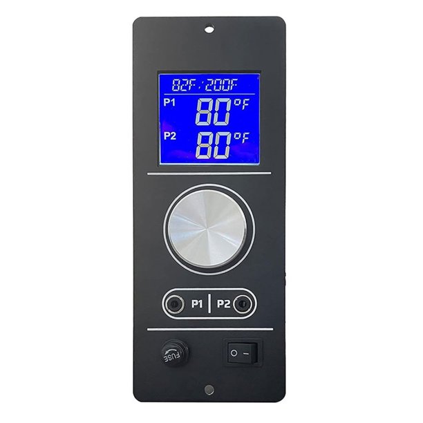 Unatoiry Black Grill Accesory Control Barbecue Temperature With Digital ...