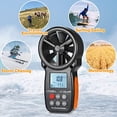 Wireless Anemometer with APP Bluetooth, Digital Handheld Wind Speed CFM ...