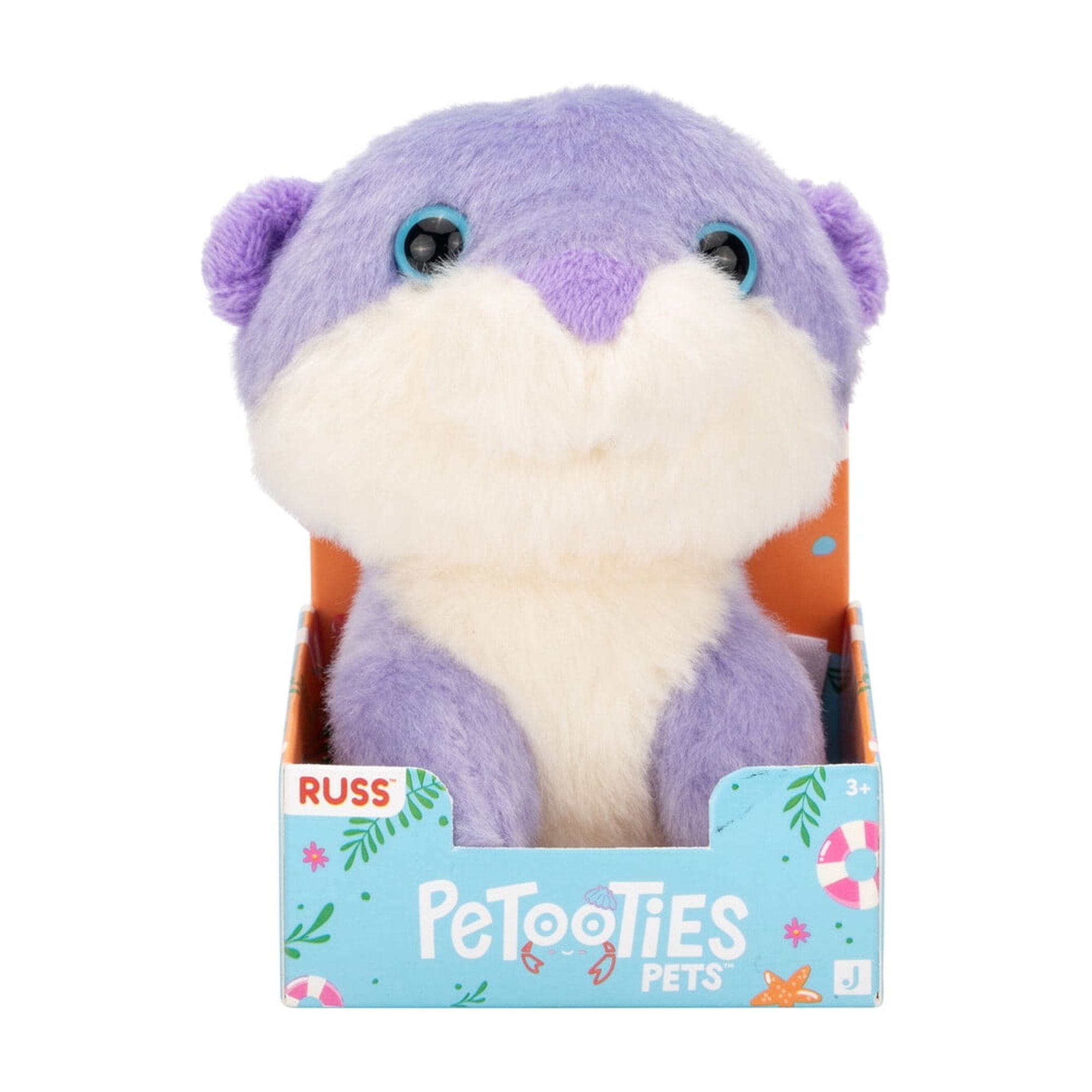 Click here for Russ Berrie Petooties 4 Plush - Purple Otter prices