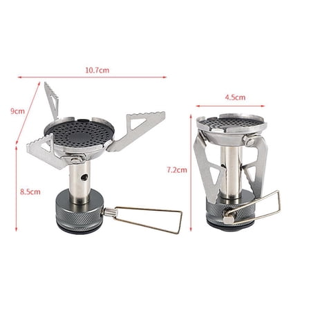 Mini Triangle Burner Camping Stove Foldable Camping Triangle Burner Gas ...