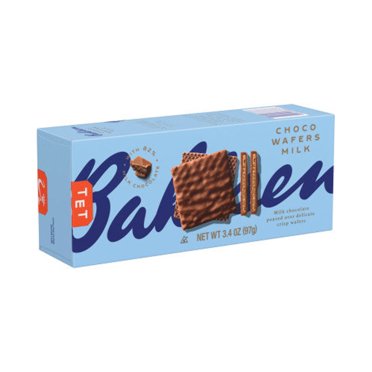 Bahlsen Butter Biscuits with Milk Chocolate, Fine European Cookies, 4.4 ...
