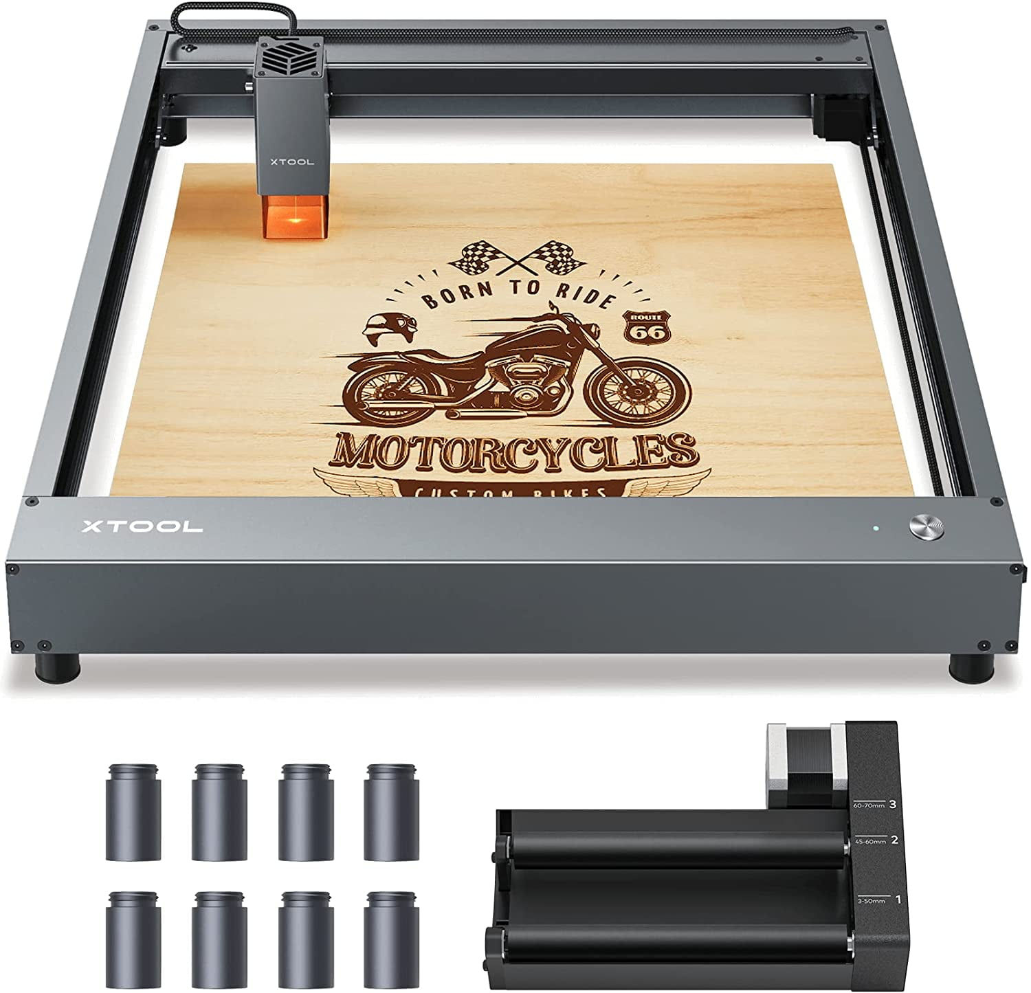 Makeblock xTool D1 60W Laser Engraver with Rotary Nepal | Ubuy