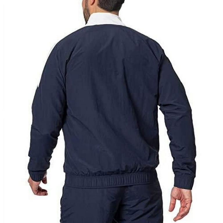 Reebok Men's Active Lightweight Woven Track Jacket with Reebok Men's Active Lightweight Woven Track Jacket with