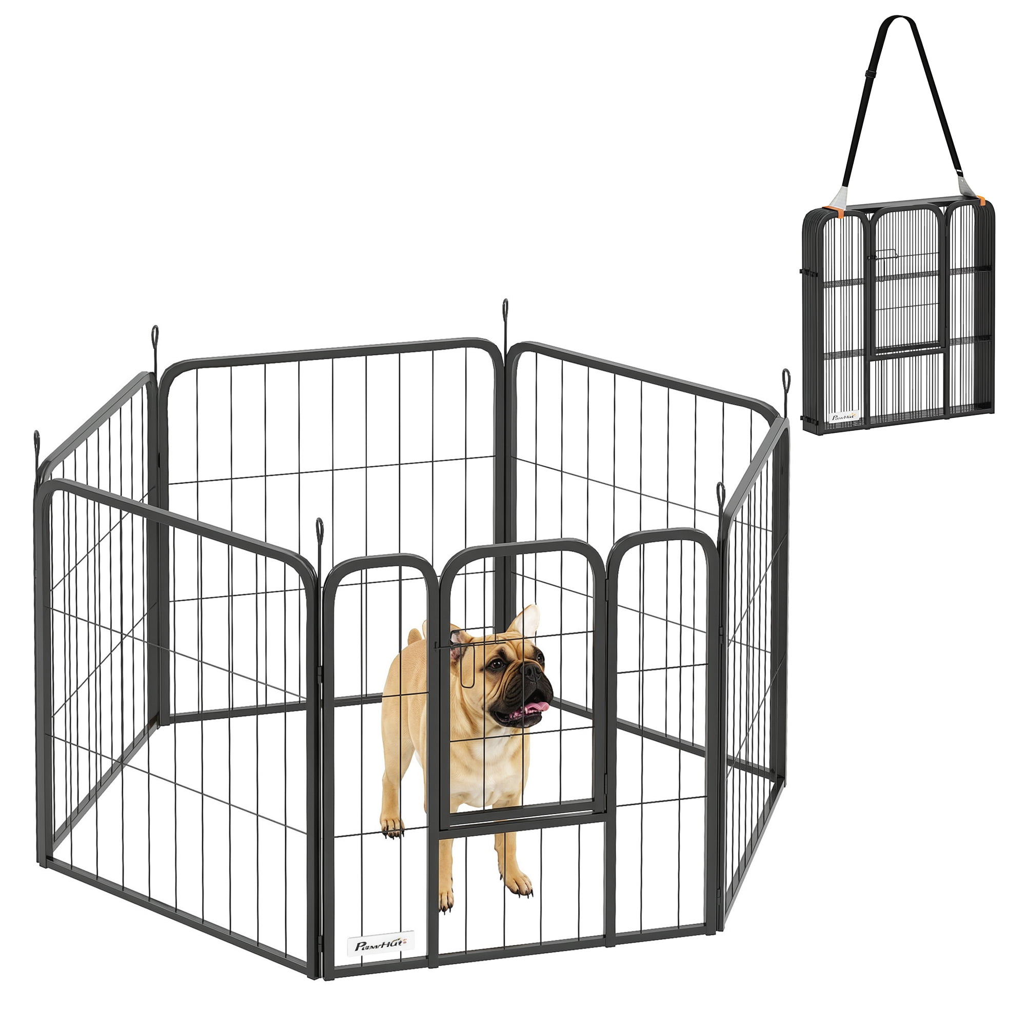 Click here for Pawhut 6 Panels Dog Playpen  24 Height Foldable Do... prices
