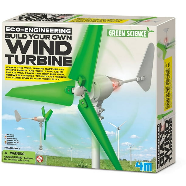 4M Eco-Engineering Build Your Own Wind Turbine - Walmart.com - Walmart.com