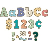 Teacher Created Resources Chalkboard Brights Bold Block 3-Inch Letters ...
