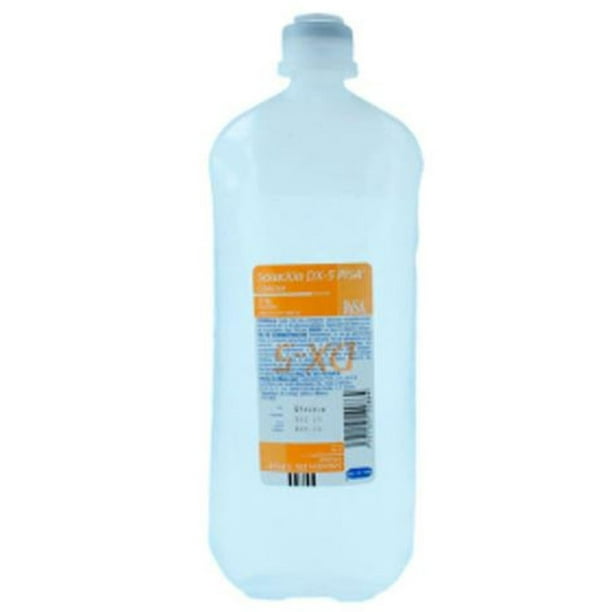 Caja con 12 Pzas Solución Glucosada DX-5 De 1000 Ml Pisa Pisa Inyectable | Walmart en línea