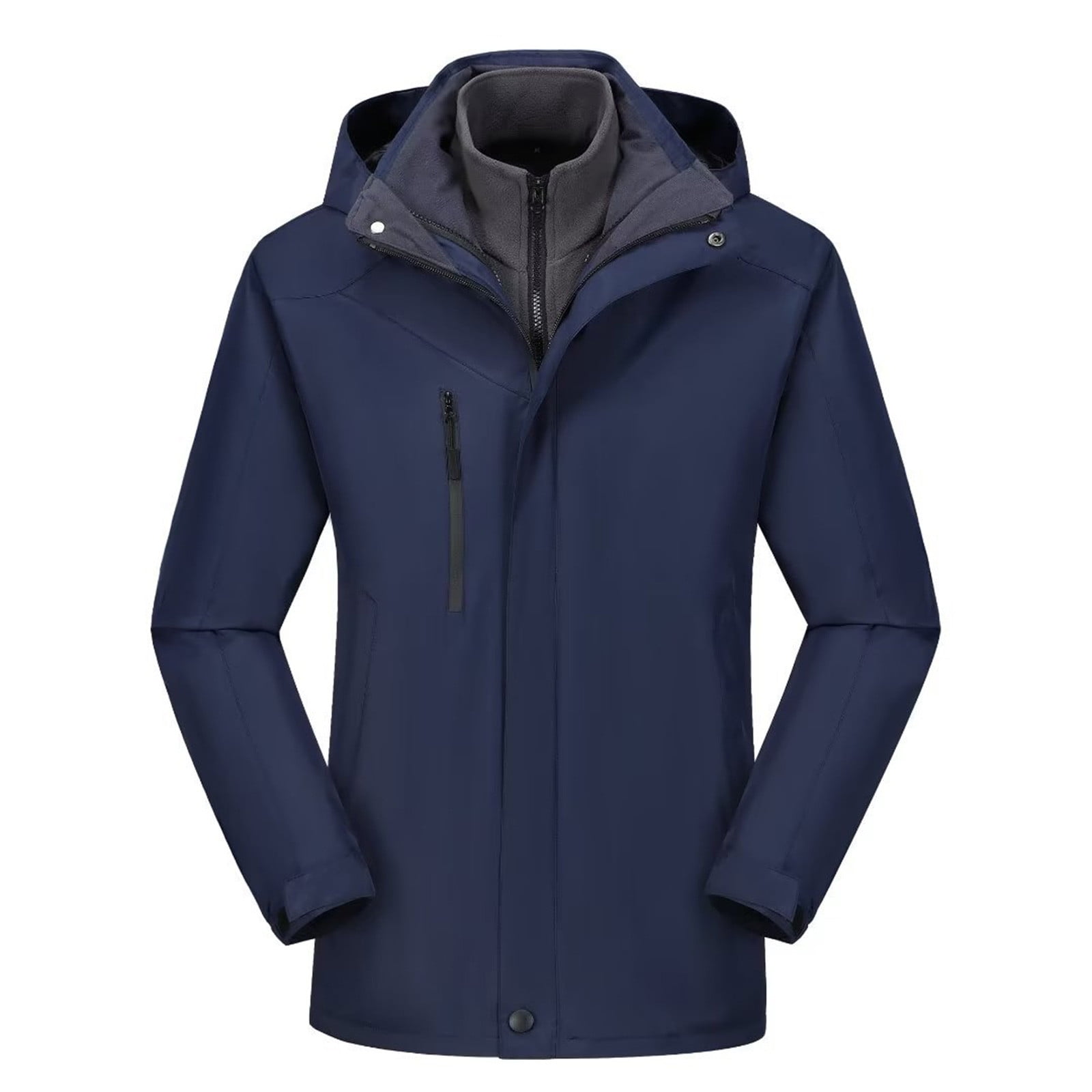 Click here for Pisexur Womens Winter Coats Solid Color Detachable... prices