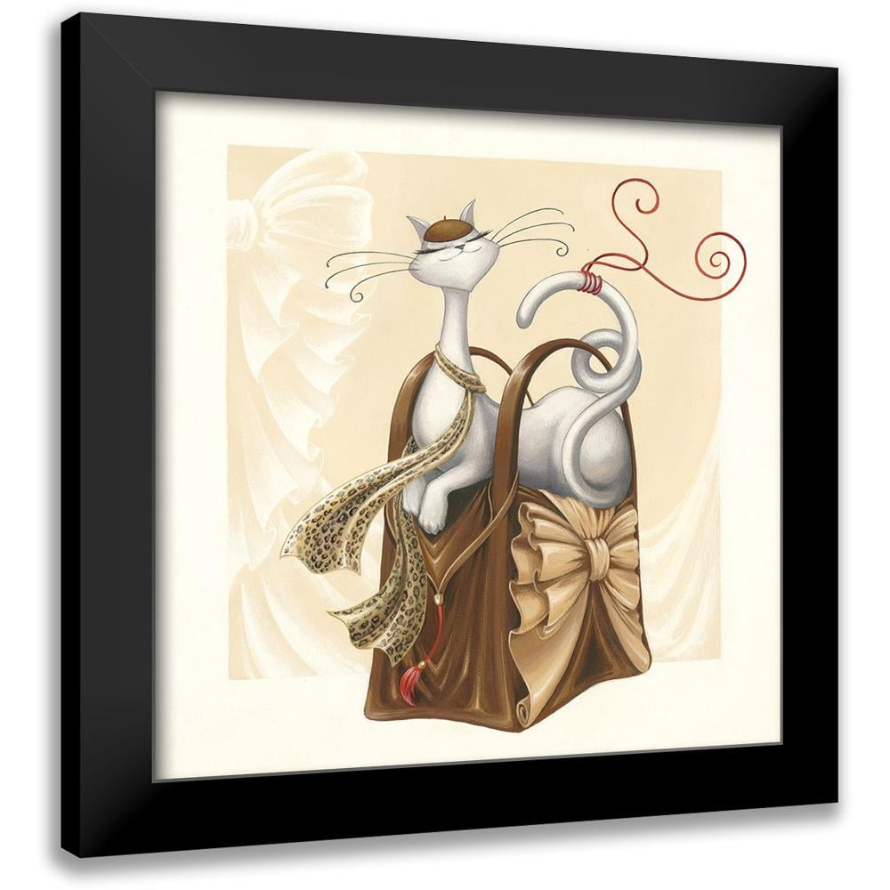 Land Art Studio 15x15 Black Modern Framed Museum Art Print Titled ...