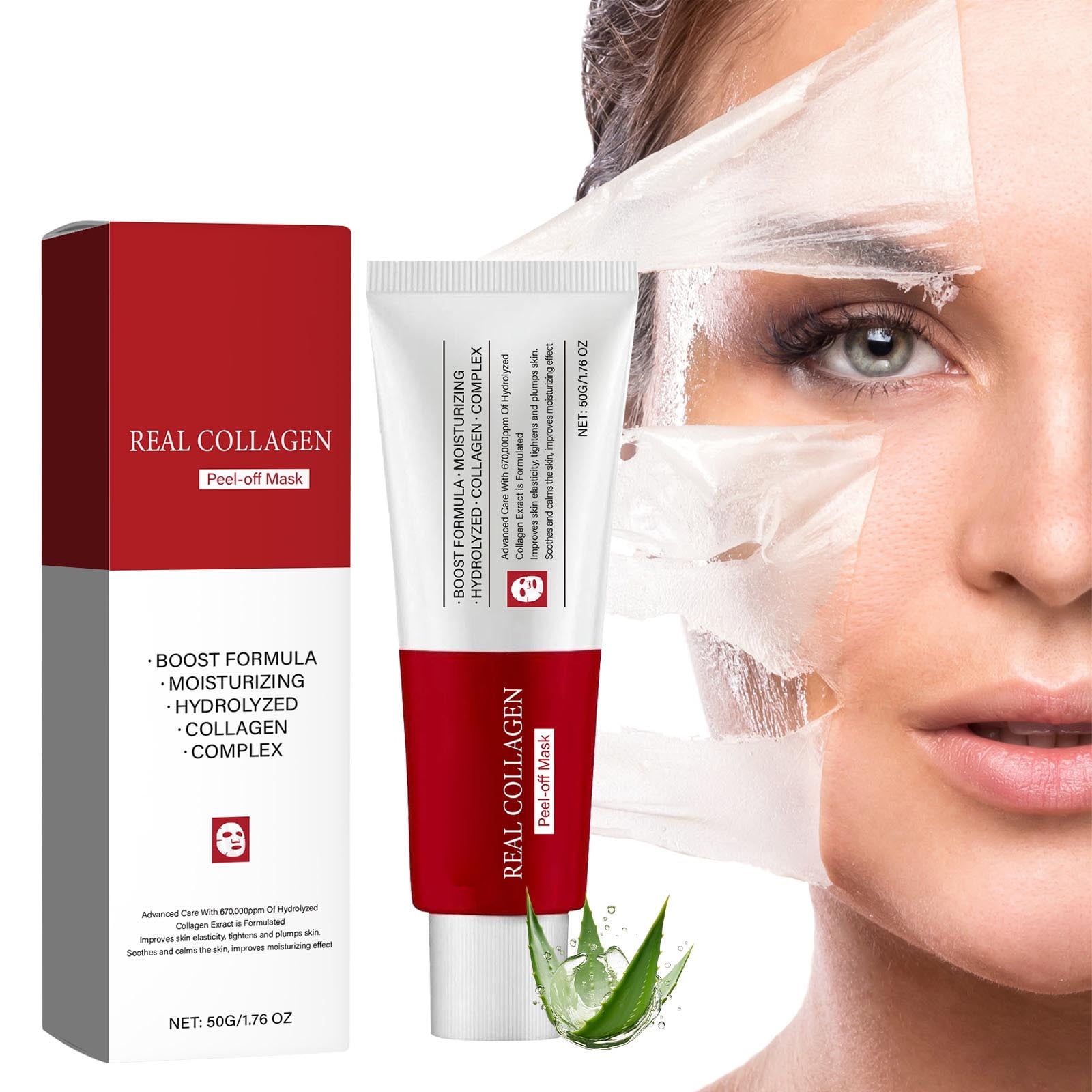 Real Collagen Fit Collagen Night Wrapping Collagen Face Overnight Peel ...