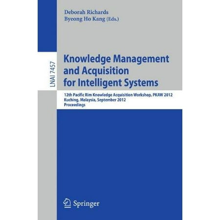 Knowledge Management and Acquisition for Intelligent Systems | Walmart ...