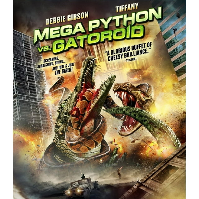 Mega Python Vs Gatoroid Poster 12x16 Print on Metal Sign 12in x 16in ...