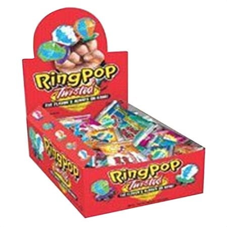 041116006258 UPC - Topps Ring Pop Twisted Fruit Pop Candy 24 | UPC Lookup