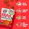 Lenny & Larry's Fitzels Protein Pretzels Snack, Pizza Palooza, 20g of ...