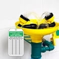 30 x Shower and Eye Inspection Tag 5.75 Inch X 3.25 Inch X 10 Mil ...