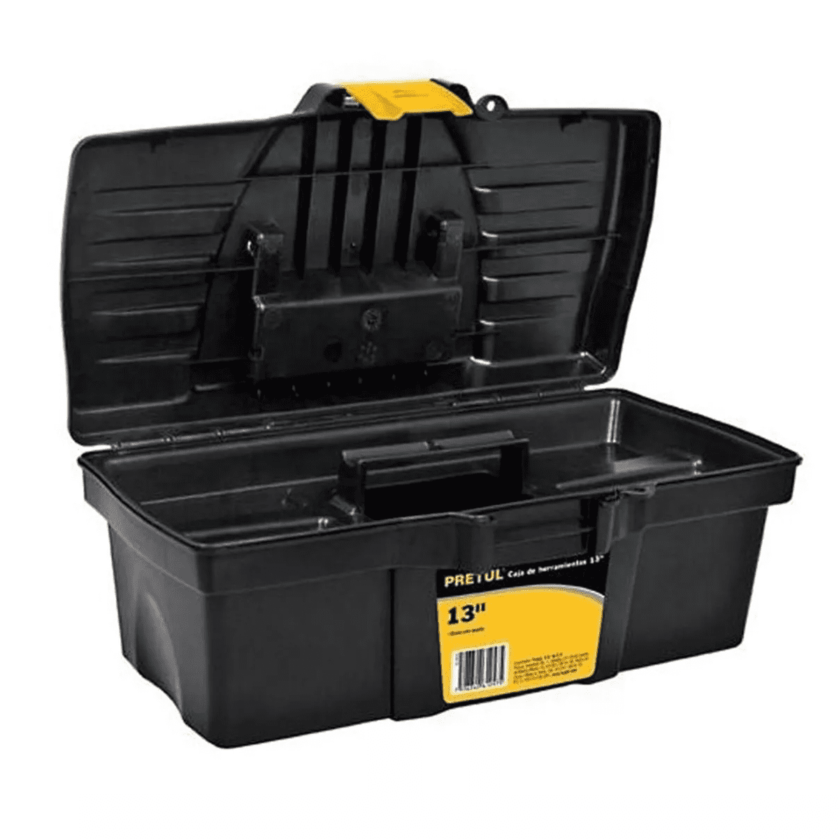 Caja Herramientas 13'' En Polipropileno Negro/Amarillo | Bodega Aurrera ...