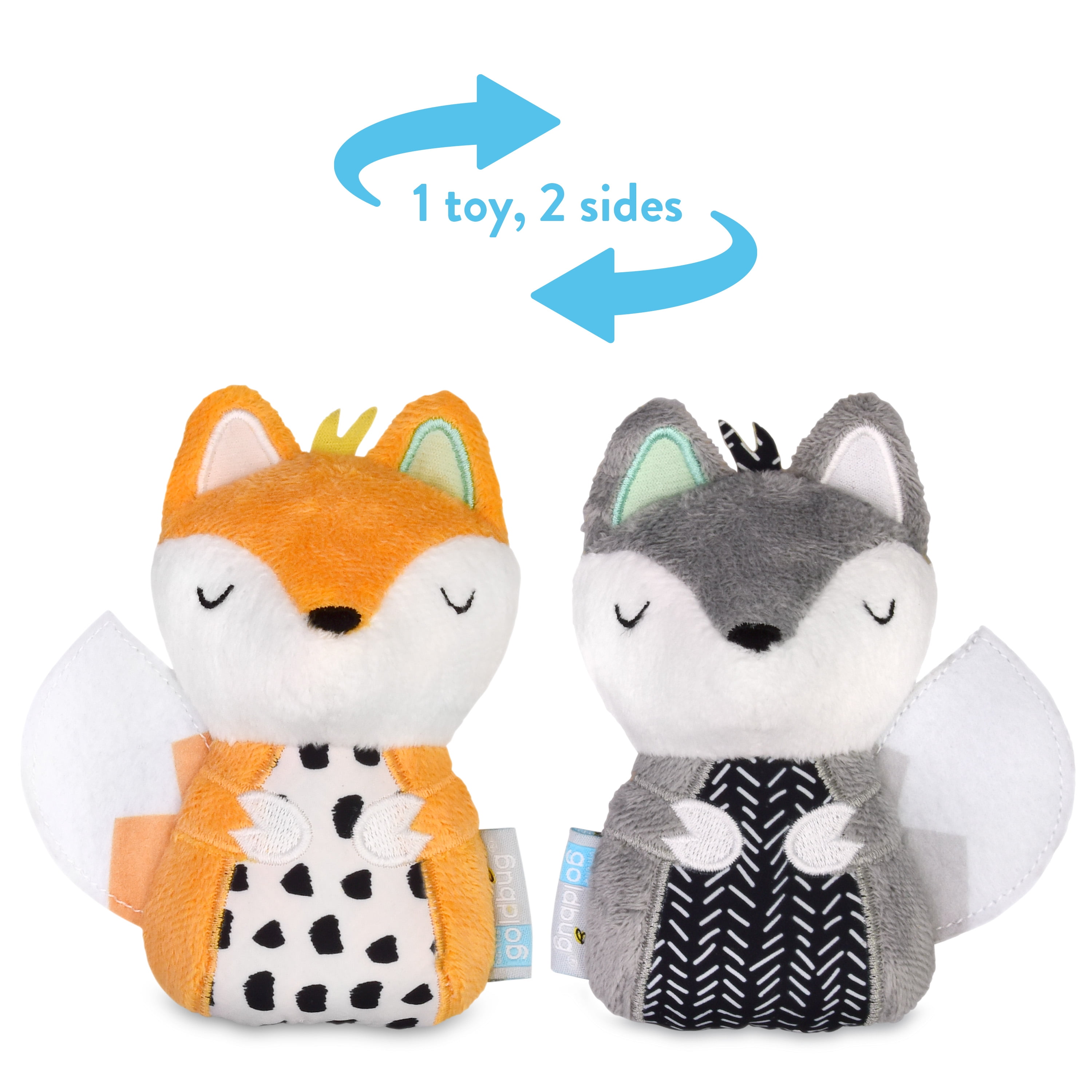 On the Goldbug Flip A Pal Fox Activity Toy - Walmart.com