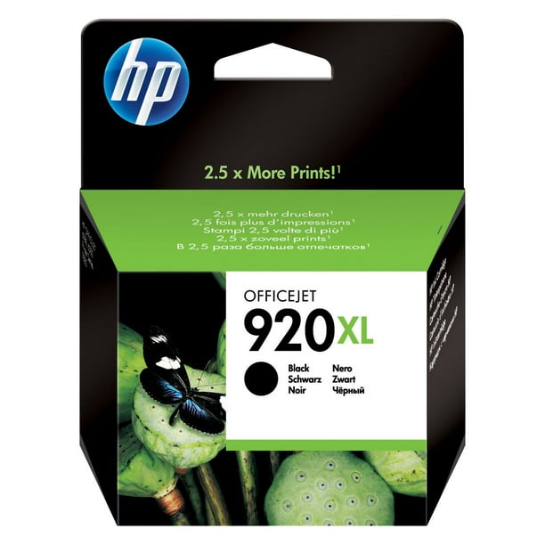 HP 920XL Black High Yield Original Ink Cartridge (CD975AN) - Walmart.ca