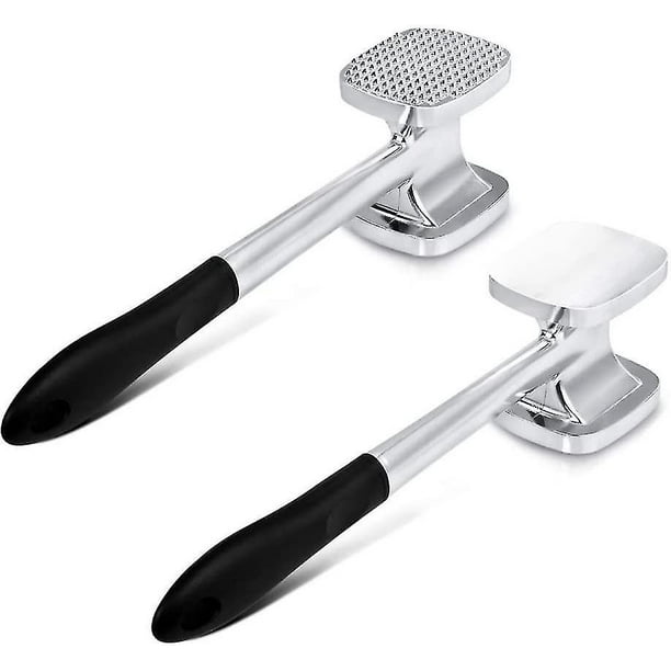 28cm Meat Tenderizer Double Sided Meat Hammer Heavy Duty Aluminum 140