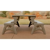"Driftwood Convert a Bench, Generation II - 60"" Convertible, Foldable ...