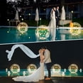 afzdby Floating Pool Lights Solar Powered,14 Inch 3000K Warm White ...