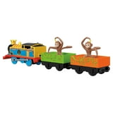 Thomas & Friends TrackMaster Motorized Monkey Mania Thomas Cargo Train ...