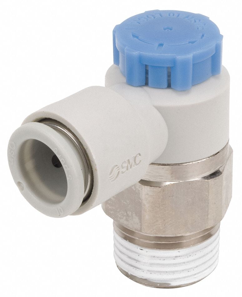 Smc Speed Control Valve,Elbow,3/8" AS3211F-03-10SA - Walmart.com