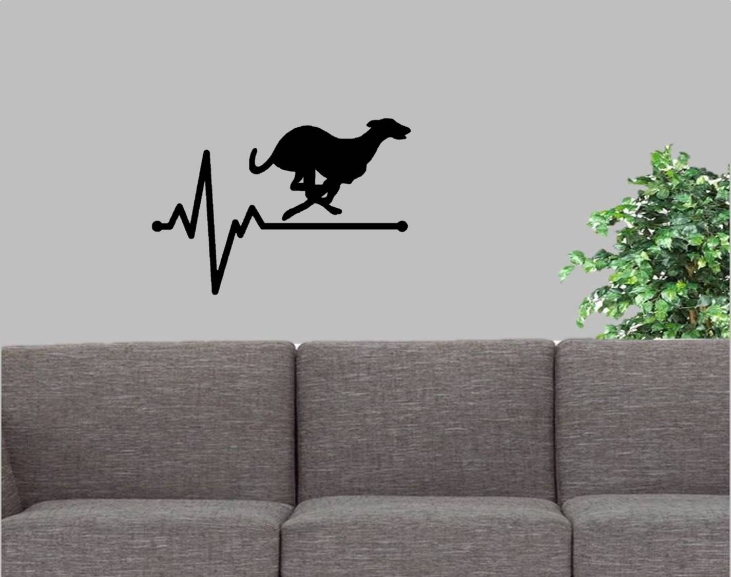 Greyhound Lifeline Wall Decal sticker TP 1181 art decor dog rescue ...