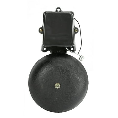 Electric Alarm Bell,Multifuntional 8in Electric Bell Electric School ...