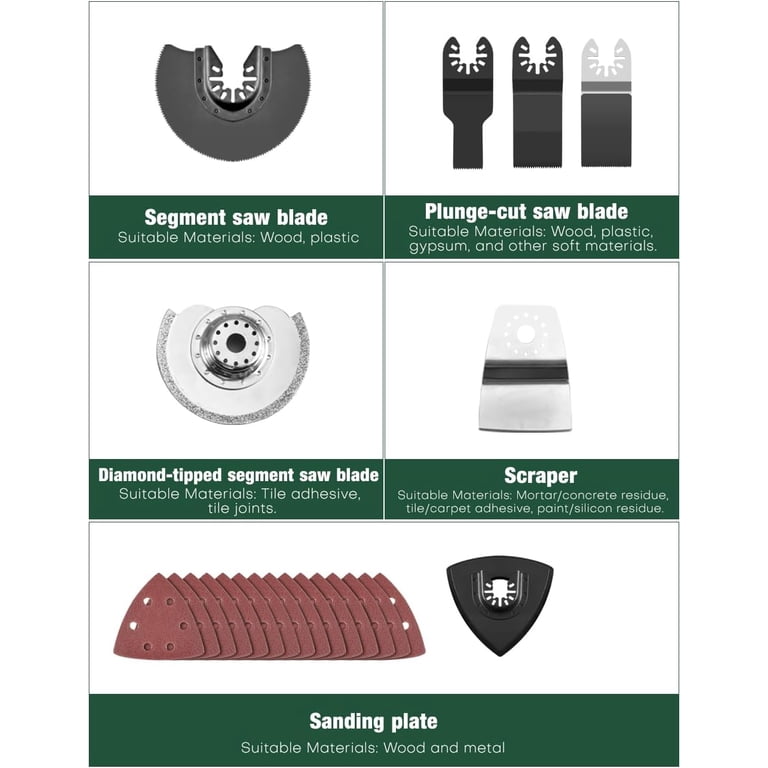 Oscillating Tool Accessories