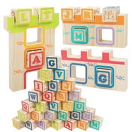 Learning Resources Attribute Blocks Desk Set in Tray, Set of 60 Pieces ...