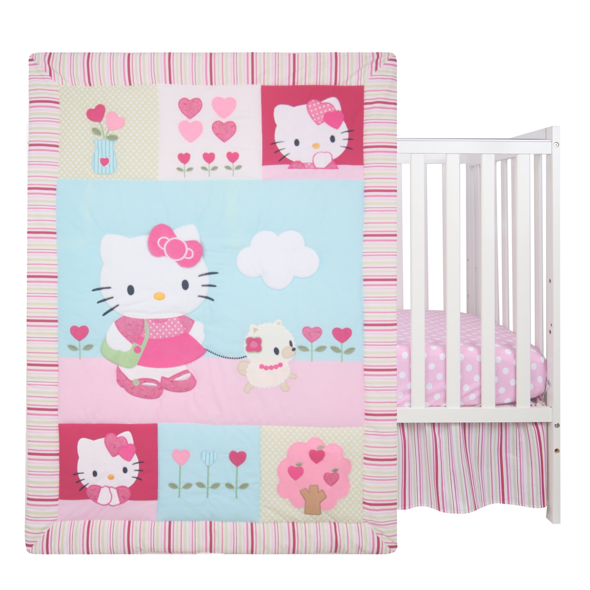 Hello Kitty Baby Bed Set