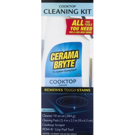 Cerama Bryte Ceramic Cooktop Cleaning Kit (28 oz) - Includes Scraper, 5 ...