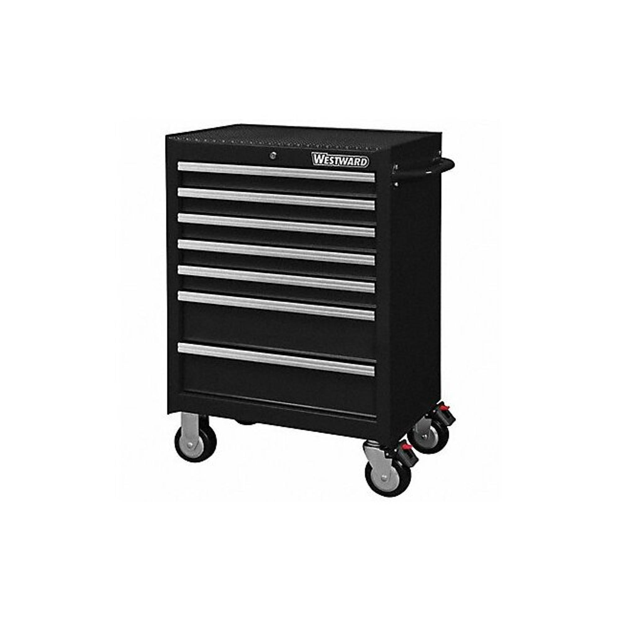 Westward Rolling Tool Cabinet, Black,Light Duty 32H889 - Walmart.com
