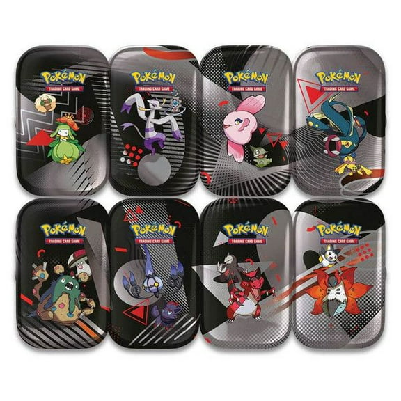 Free Shipping! Pokemon Mini Tins 8 Pack with Scarlet & Violet Prismatic ...