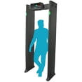 Walmart Commercial Security Metal Detector, 6-Zone Body Scanner for ...