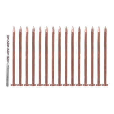 25/20/15Pcs 4Inch Copper Nails For Killing Trees Stump Root Stump ...