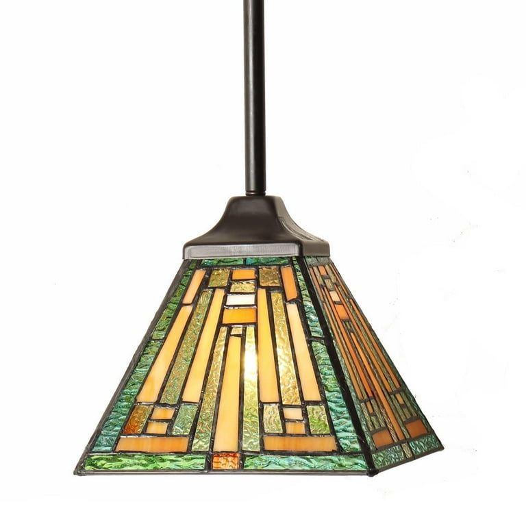 Mission Style Hanging Light Fixture | Shelly Lighting