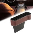 Car Seat Gap Filler Organizer, Car Gap Seat Filler, Leather Auto ...