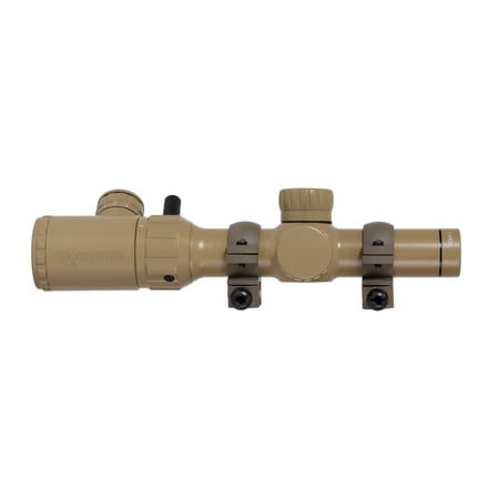 Monstrum 1-4x20 Rifle Scope with Rangefinder Reticle and Medium Profile ...