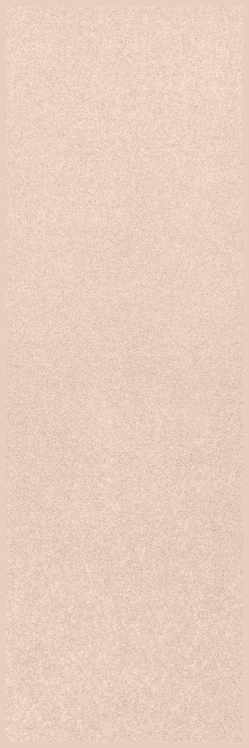 Home Queen Solid Beige Color Custom Size Runner Area Rugs Off White - 3 ...