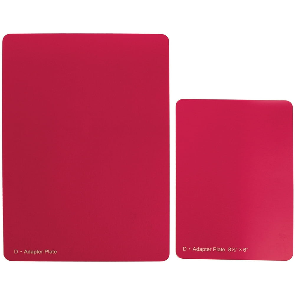 Spellbinders Grand Calibur Spacer Plate-8.5"X12" Raspberry - Walmart ...