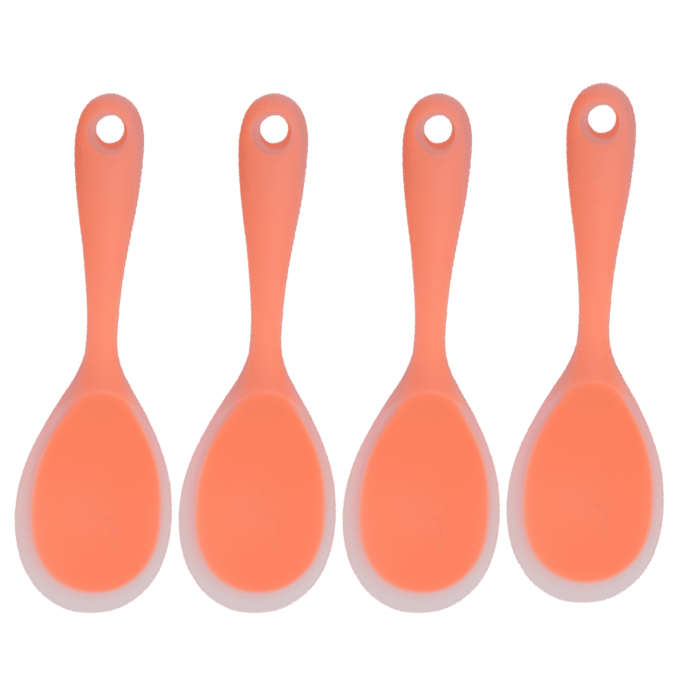 Silicone Rice Paddle Spoon Non Stick Heat Resistant Kitchen Gadge Rice ...