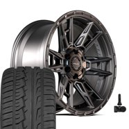 4PLAY Wheels 4P06 22 Inch Rims Fit 6x135 & 6x139.7 22x10 Gloss Black ...