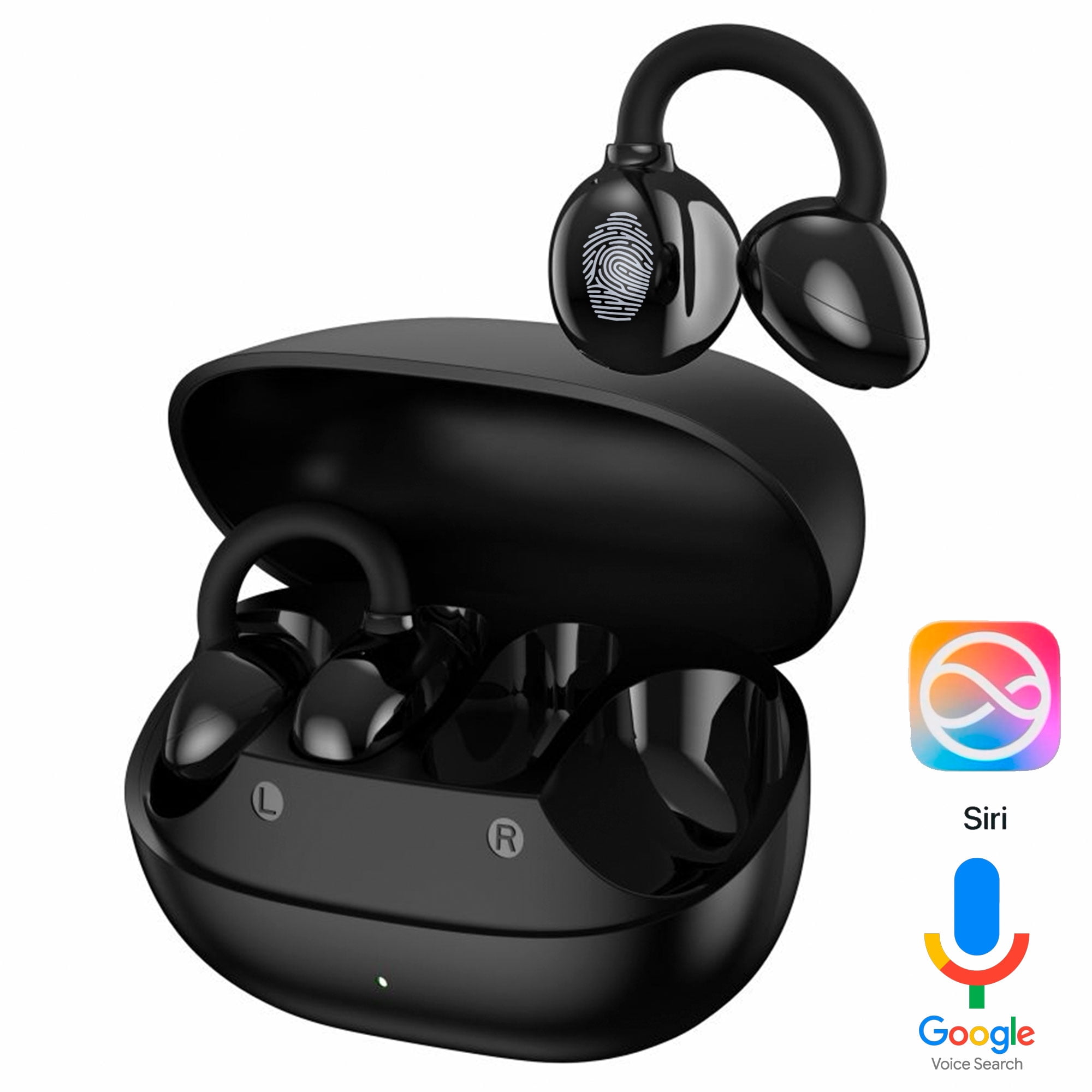 Vak Audífonos Ti8s Tws Ows Bluetooth Clip Siri Inalámbricos | Bodega ...