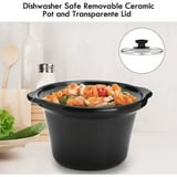 CozyHom 2.5QT Dual Pot Slow Cooker Electric Food Warmer With Adjustable ...