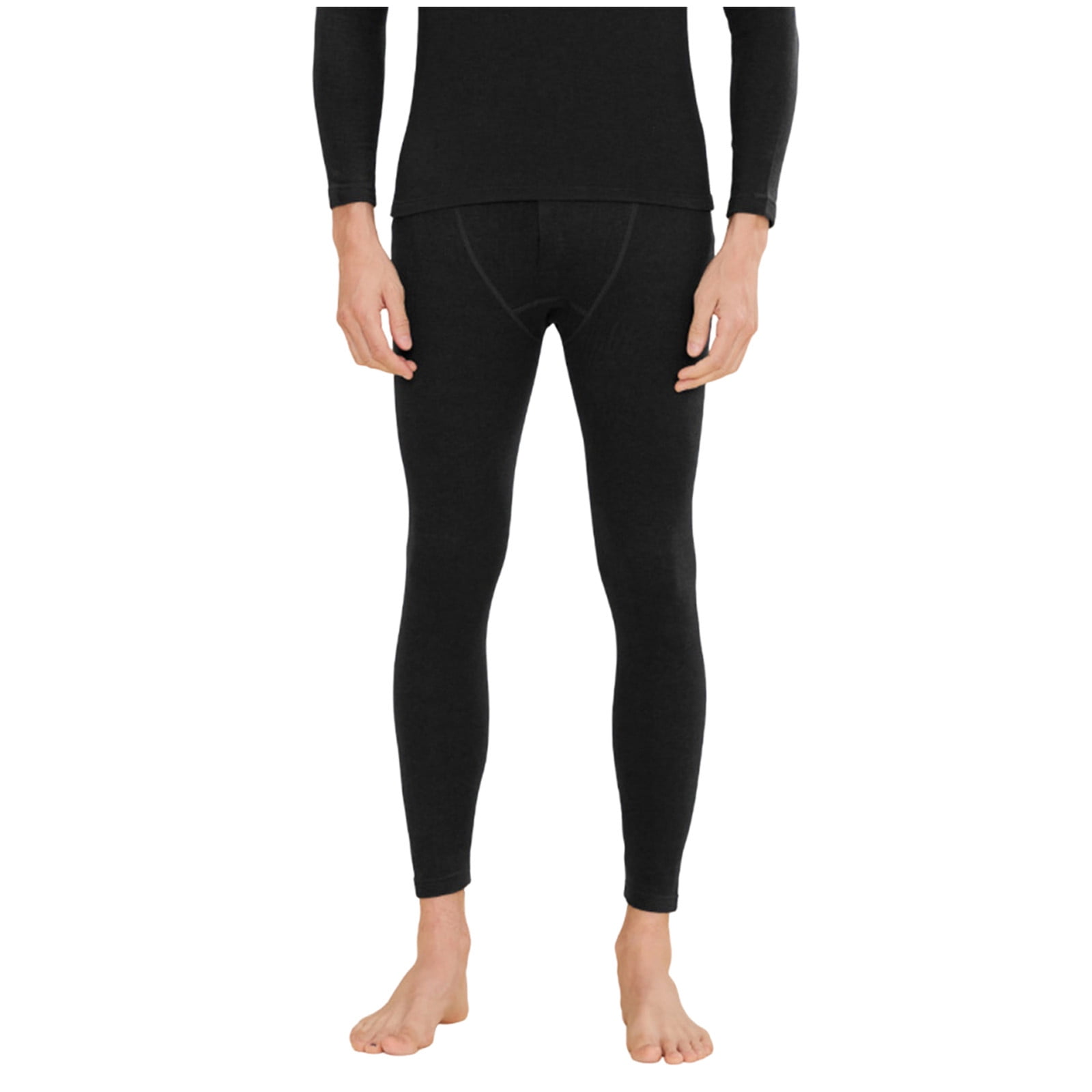 Click here for Fengqque Long Johns For Men Thermal Pants With Fly... prices