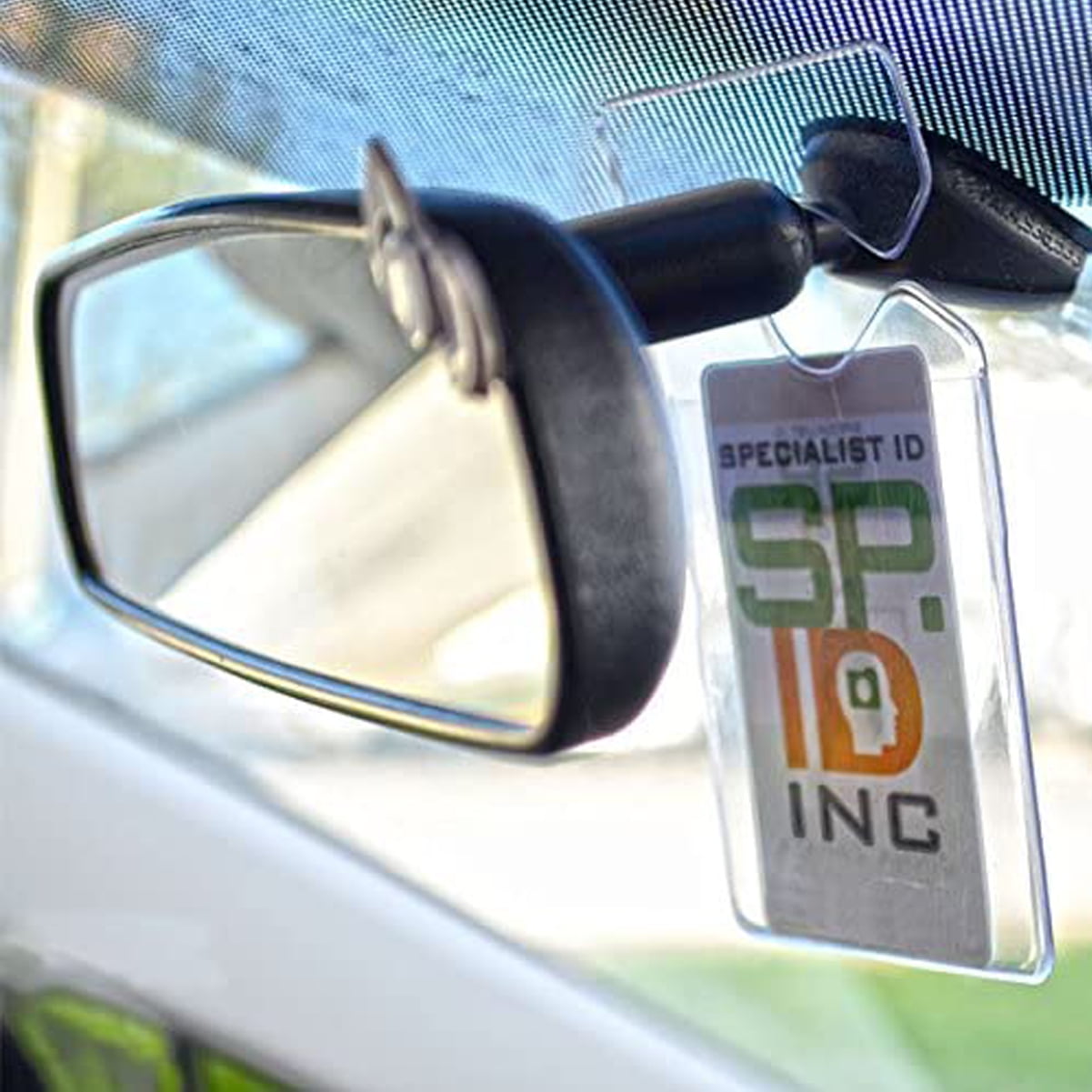 Buy 100 Pack - Clear Parking Permit Holder - Durable Vertical Parking ...