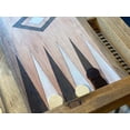 Rustic Backgammon Coffee Table with removable glass top - 25x25 ...