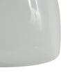 DecMode White Ceramic Slanted Heart Wall Decor with Varying Sizes (3 ...